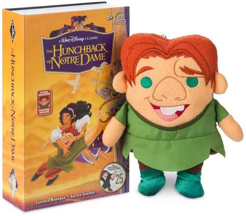 Disney The Hunchback of Notre Dame Quasimodo Exclusive 6.75 VHS Plush ...