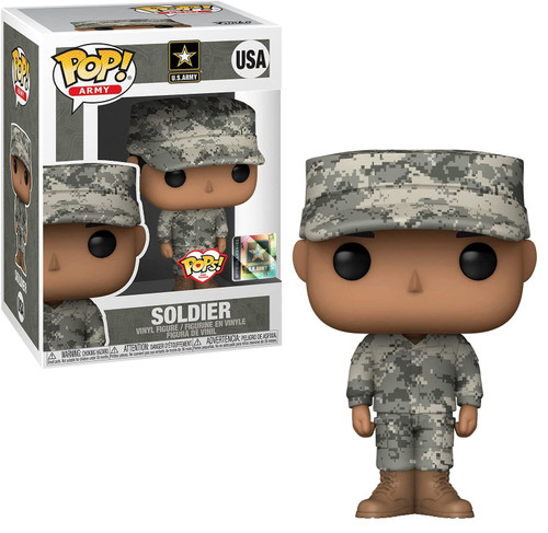 Funko Military POPS With Purpose POP Army Soldier Vinyl Figure USA Male ...