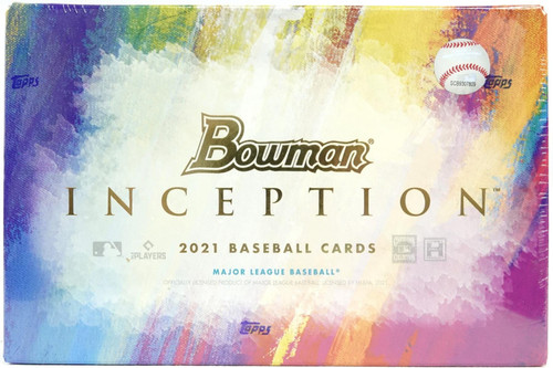 MLB Topps 2021 Bowman Inception Trading Card HOBBY Box 1 Pack, 7 Cards ...