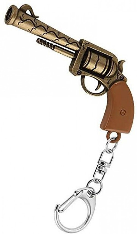 Fortnite Revolver Metal Keychain Loose Zuru Toys - ToyWiz