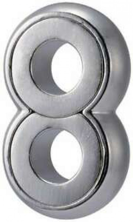 Hanayama Infinity Cast Metal Puzzle Level 6 - ToyWiz