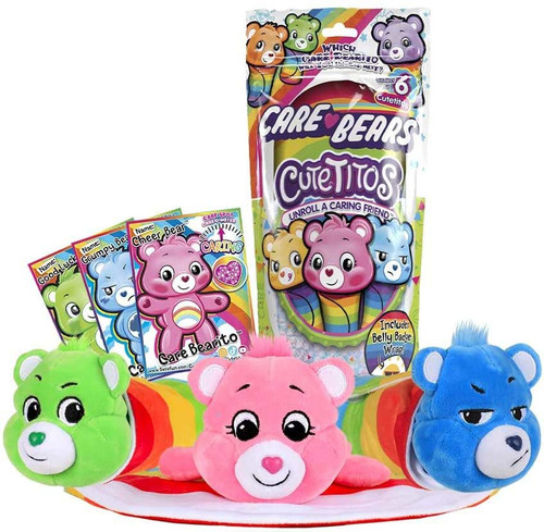 Cutetitos Care Bears 7.5 Mystery Pack 1 RANDOM Plush Basic Fun - ToyWiz