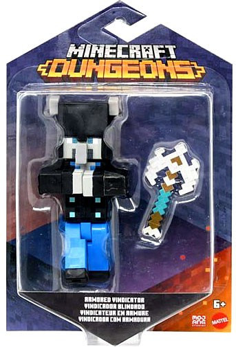 Minecraft Armored Vindicator 3.25 Action Figure Mattel Toys - ToyWiz