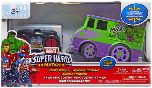 Marvel Super Hero Adventures Hulk RC Vehicle Utility Vehicle JamN ...