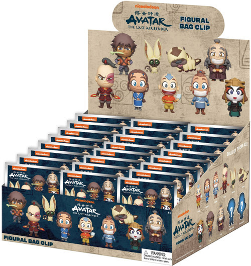 Avatar the Last Airbender 3D Figural Foam Bag Clip Series 1 Avatar the ...