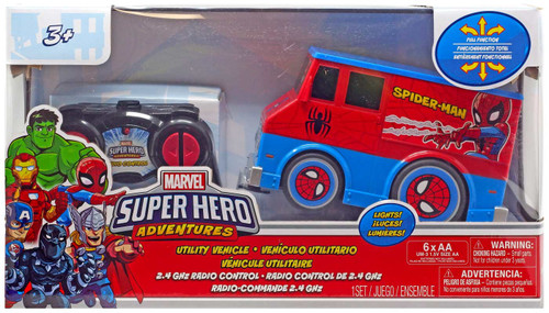 Marvel Super Hero Adventures Spider-Man RC Vehicle Utility Vehicle JamN ...