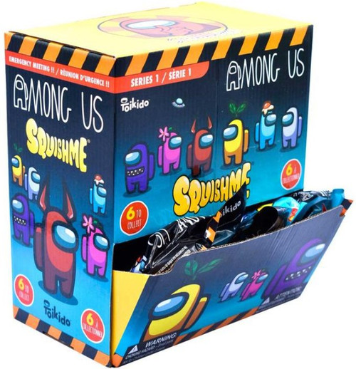 Among Us Squishme Mystery Box 16 Packs Just Toys - ToyWiz