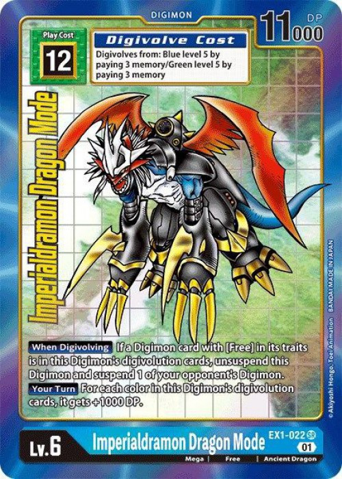 Digimon Trading Card Game Classic Collection Single Card Super Rare ...