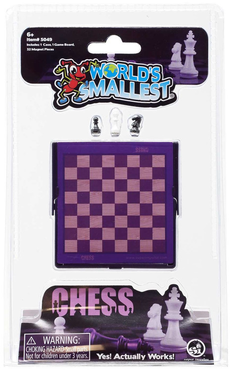 Worlds Smallest Chess Game Super Impulse - ToyWiz