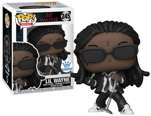 Funko POP Rocks Lil Wayne Exclusive Vinyl Figure 245 Lollipop - ToyWiz