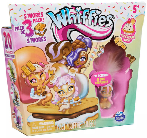Whiffies Ice Cream Shop Smores Mystery 3-Pack Spin Master - ToyWiz