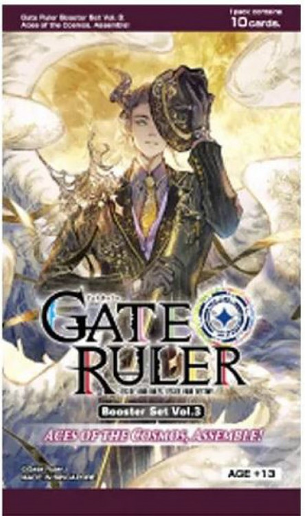 Gate Ruler Set 3 Aces of the Cosmos, Assemble Booster Pack 10 Cards ...