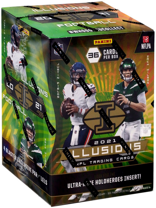 NFL Panini 2021 Illusions Football Trading Card BLASTER Box 6 Packs ...