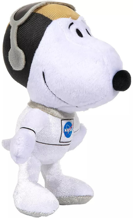 Peanuts Snoopy in Space Snoopy Plush White NASA Suit Jinx - ToyWiz