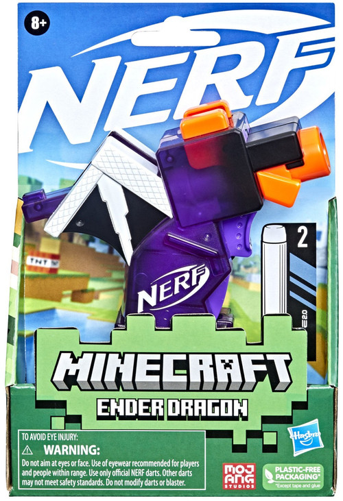 Minecraft Nerf Ender Dragon Blaster Hasbro Toys - ToyWiz