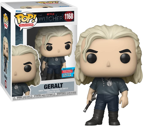 Funko The Witcher POP Television Geralt Exclusive Vinyl Figure 1168 ...