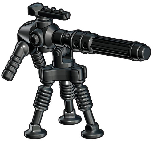 BrickArms Weapons Mark II - Medium Repeating Blaster 2.5 Black - ToyWiz
