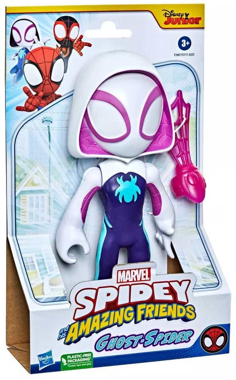 Marvel Spidey His Amazing Friends Ghost-Spider 9 Action Figure 9-Inch ...