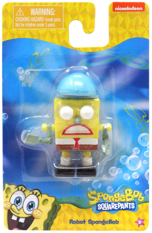 Spongebob Squarepants Robot Spongebob 1.5 Mini Figure Just Play - ToyWiz