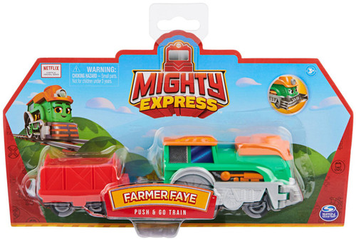 Mighty Express Push Go Farmer Faye Vehicle Spin Master - ToyWiz