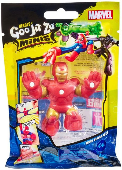 Heroes of Goo Jit Zu Marvel MINIS Iron Man Figure Moose Toys - ToyWiz