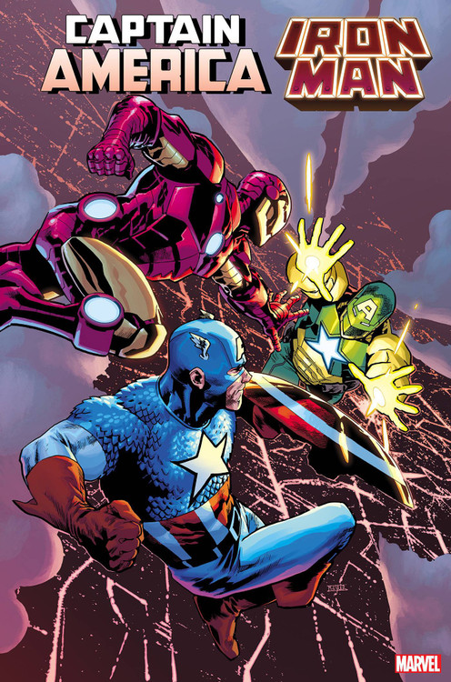 Marvel Captain America Iron Man Comic Book 4 Cover B 125 Mahmud Asrar ...
