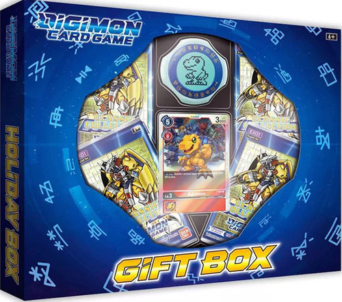 Digimon Trading Card Game 2021 Gift Box GB-01 4 EX01 Booster Packs ...