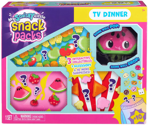 My Squishy Little Snack Packs TV Dinner Willy Mystery Pack WowWee - ToyWiz