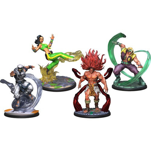 Capcom Street Fighter The Miniatures Game Character Pack 4 Board Game ...