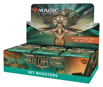Magic The Gathering Streets of New Capenna SET Booster Box 30 Packs ...