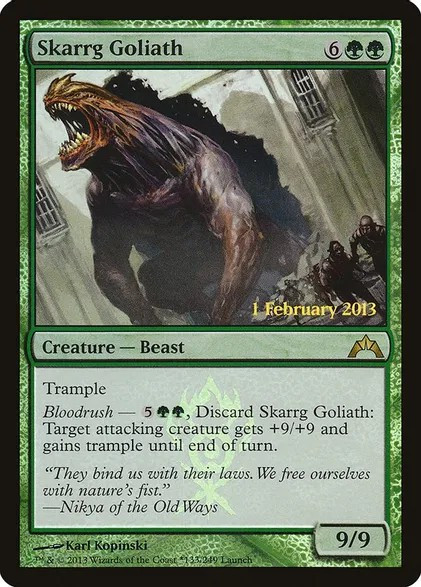 Magic The Gathering Trading Card Game Gatecrash Single Card Rare Skarrg ...