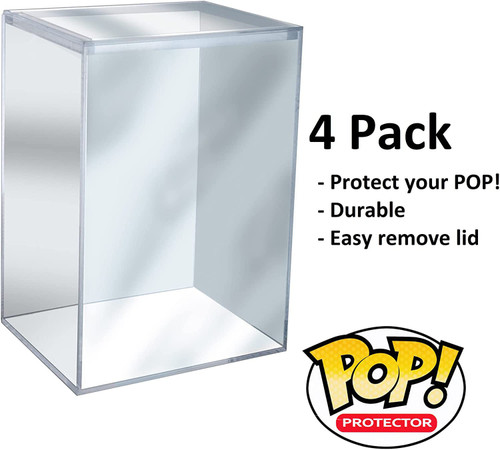 Funko POP Stacks LOT of 4 POP Protectors New Improved - ToyWiz