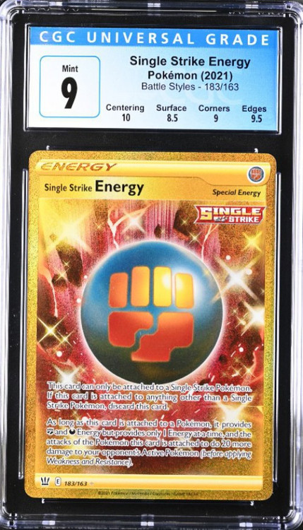 Pokemon Trading Card Game Sword Shield Battle Styles Single Card Secret ...
