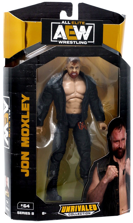 AEW All Elite Wrestling Unrivaled Collection Series 8 Jon Moxley Action Figure Jazwares - ToyWiz
