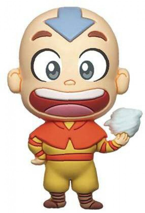Nickelodeon 3D Figural Bag Clip Avatar the Last Airbender Aang Keychain ...
