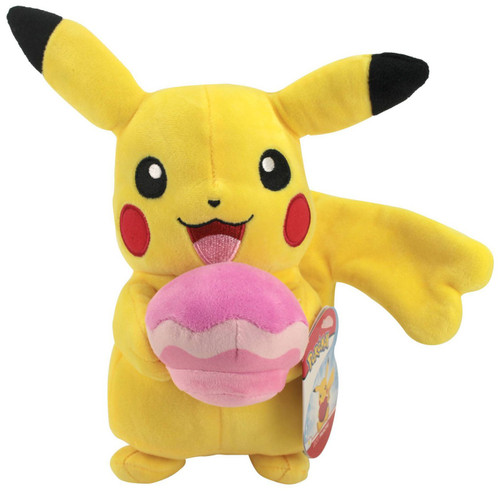 Pokemon Valentines Pikachu 8 Plush Poke Puff Jazwares - ToyWiz