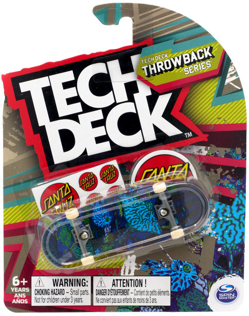 Tech Deck Throwback Series Santa Cruz 96mm Mini Skateboard Spin Master ...