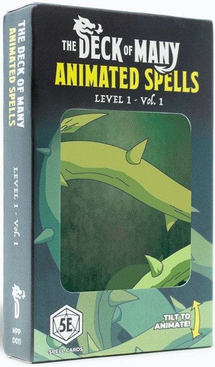 The Deck of Many Animated Spells Level 1 Spellbook Cards Vol.1 Hit ...