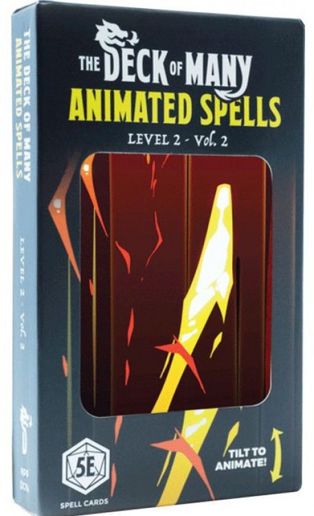 The Deck of Many Animated Spells Level 2 Spellbook Cards Vol.2 Hit ...
