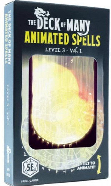 The Deck of Many Animated Spells Level 3 Spellbook Cards Vol.1 Hit ...