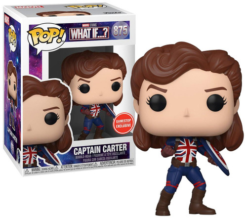 Funko Marvel What If Captain Carter Exclusive Vinyl Figure 875 875 - ToyWiz