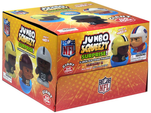 NFL JUMBO Squeezy Surprise Series 2 Football Mystery Box 18 Packs Party ...