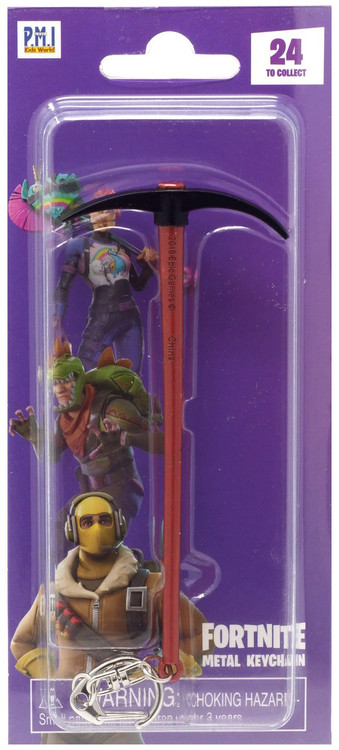 Fortnite Default Pickaxe Metal Keychain PMI - ToyWiz