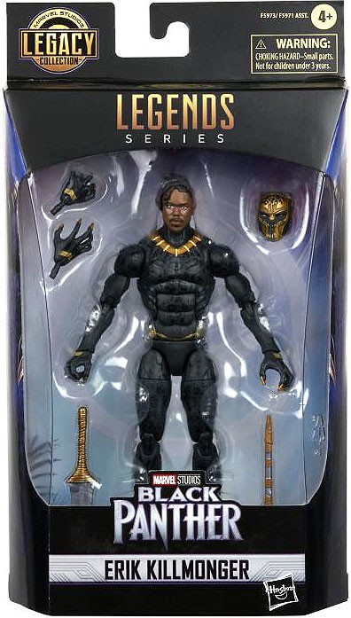 Marvel Black Panther Marvel Legends Legacy Collection Erik Killmonger 6 ...