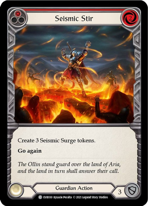 Flesh and Blood Trading Card Game Everfest Single Card Common Seismic ...