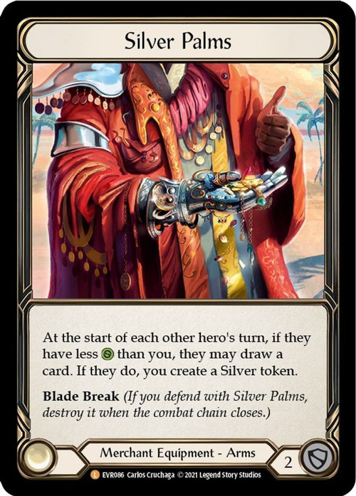 Flesh and Blood Trading Card Game Everfest Single Card Legendary Silver ...