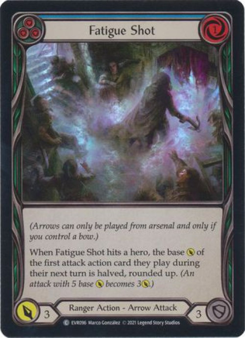 Flesh and Blood Trading Card Game Everfest Single Card Common Fatigue ...