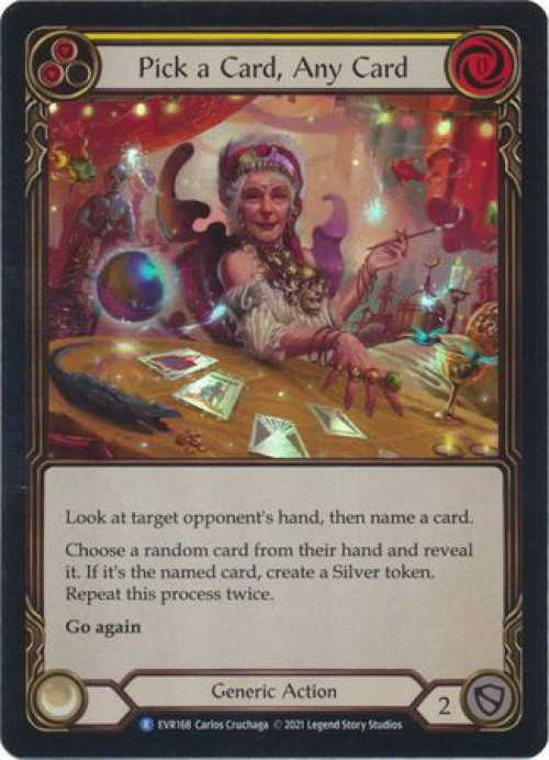 Flesh and Blood Trading Card Game Everfest Single Card Rare Pick a Card ...