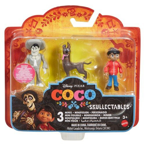 Disney Pixar Coco Skullectables Ernesto De La Cruz, Miguel Dante Mini ...