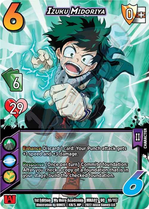 My Hero Academia Collectible Card Game Series 2 Crimson Rampage Single ...